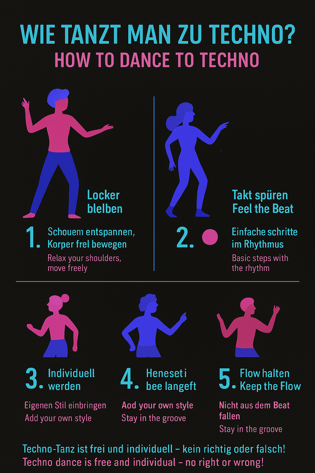 Wie tanzt man zu Techno? – Ein Guide für Einsteiger